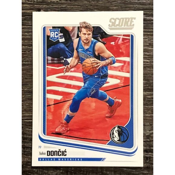 Panini | Toys | 2819 Score Luka Doncic Rc Rookie Card 681 | Poshmark
